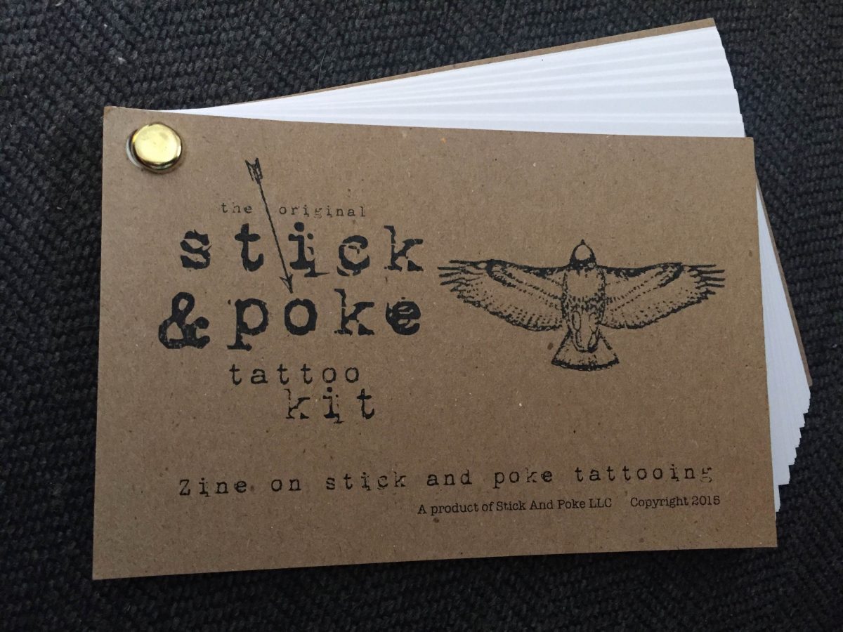Free DIY Tattoo Instructional Booklet - Stick and Poke Tattoo Kit