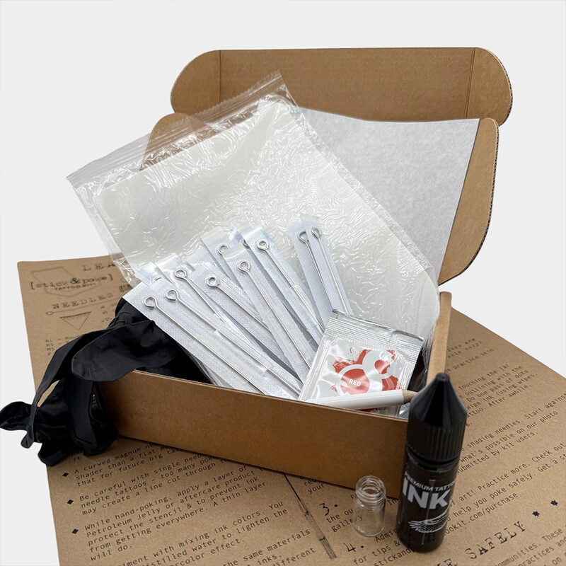Stick and Poke Tattoo Kit® - Expert Kit - Stick and Poke Tattoo Kit®