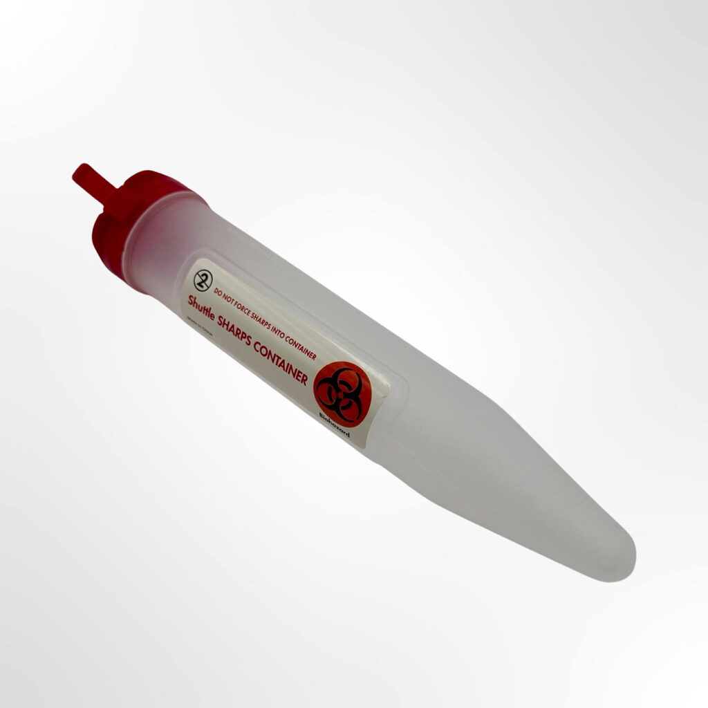 Needle Disposal Container - Stick and Poke Tattoo Kit®